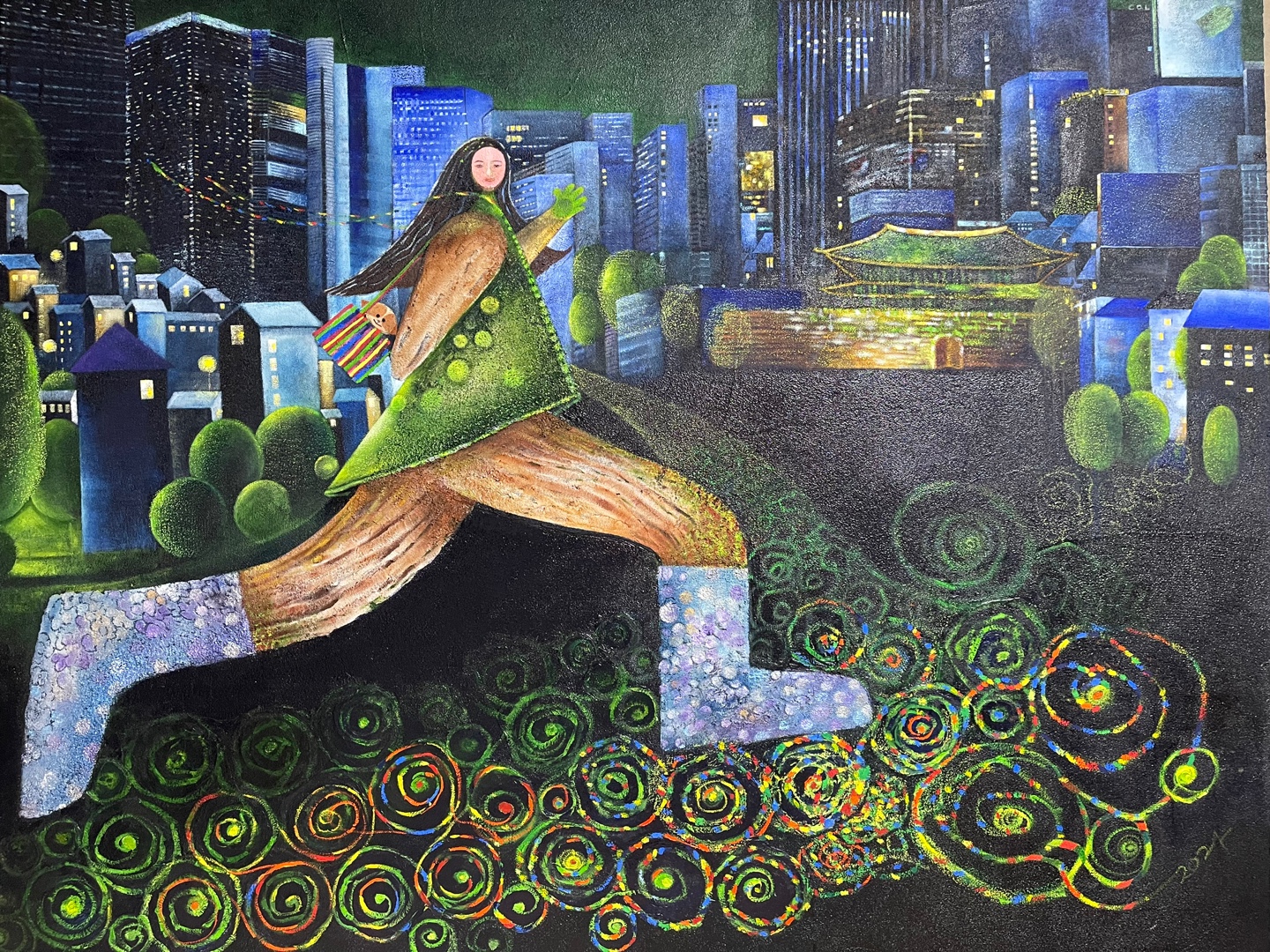 Return Home 12. A Big Jump – Fine Artist Hyosoon Jung